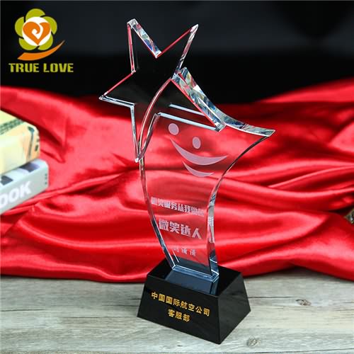Custom Trophy Maker Star Awards Trophy Star TL-0067 | Crystal Trophies ...